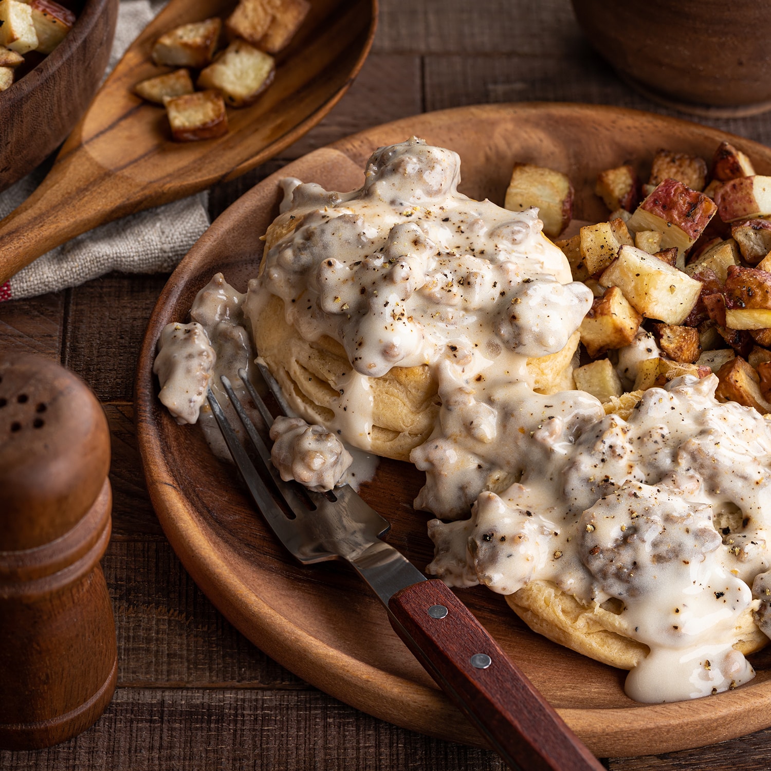 Smothered, Loaded, Warm & Wonderful
